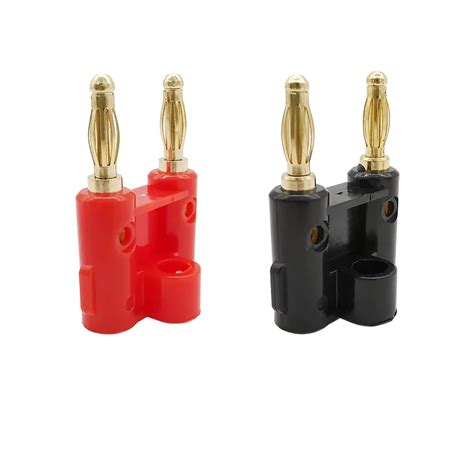 Dual Banana Plug Twin 4mm
