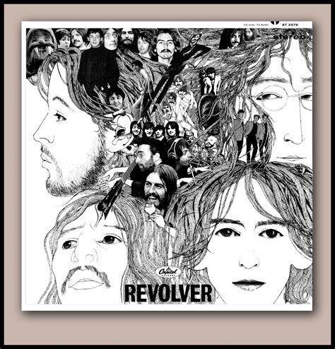 The Beatles Revolver Album Cover