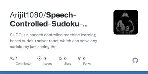 Github Arijit1080speech Controlled Sudoku Solving Robot Sudo Is A Speech Controlled Machine