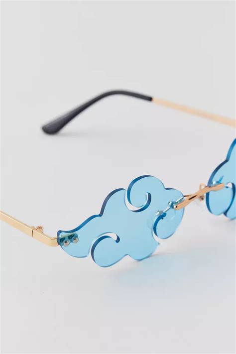 Clouded Vision Rimless Sunglasses Urban Outfitters