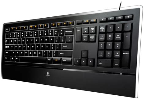Logitech Intros Sleek Looking Illuminated Keyboard Softpedia