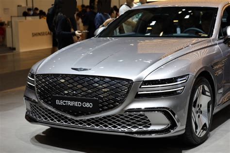 제네시스 G80 전기차 Ev 브루클린 브라운 제네바 실버 페이스리프트 8월 출시 전 살펴보기 네이버 블로그