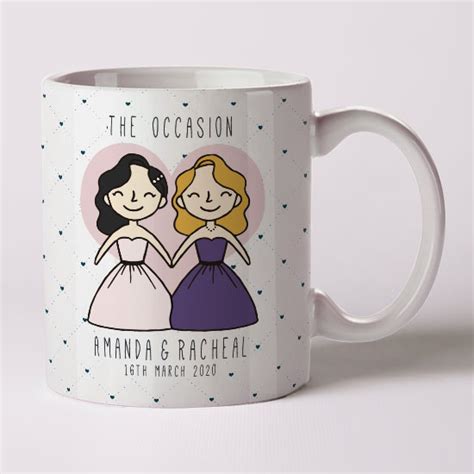 2 Gals Mugs Personalised Mugs For Women Same Sex Ts