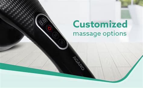 Agaro Relaxo Electric Handheld Full Body Massager With 8 Massage Heads