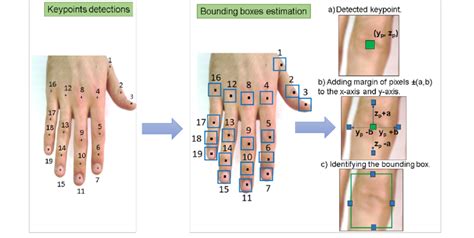 Sample Of The Localisation Including Keypointslandmarks Detection And