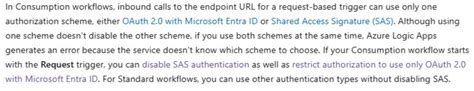 Sasauthenticationpolicy Json Object Disable In Logic App Microsoft Qanda