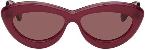 Loewe Purple Cat Eye Sunglasses Loewe