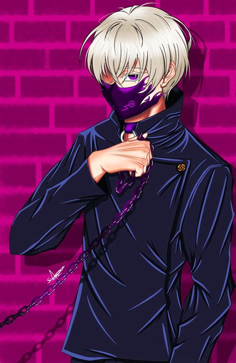 Toge Inumaki Fanart Fan Art Anime Jujutsu