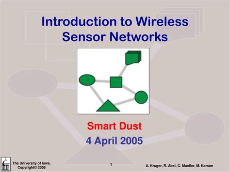 PPT Introduction To Wireless Sensor Networks PowerPoint Presentation ID