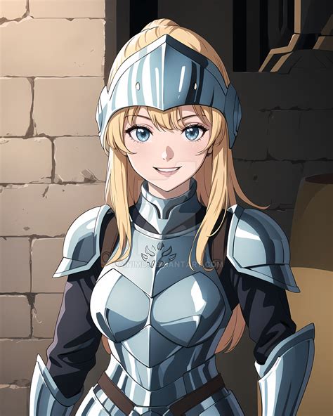 Closed Anime Knight Girl By Ainimu On Deviantart