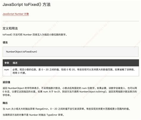 Tofixed的使用 羽丫头不乖 博客园