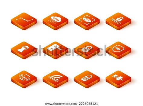 Set Smart Car Alarm System Wifi Stock Vector Royalty Free 2226068121