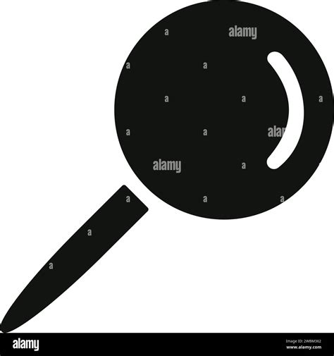 Push Pin Icon Thumbtack For Note Attach Paperclip Symbol Pushpin Flat Style A Needle For