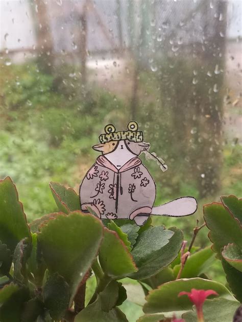 Идёт дождик ☔️ в 2024 г Бумажные животные Бумажные поделки Винтажные неоновые вывески