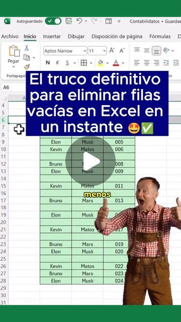 Aprende Excel De Cero A Experto 📊 On Instagram Como Eliminar Las