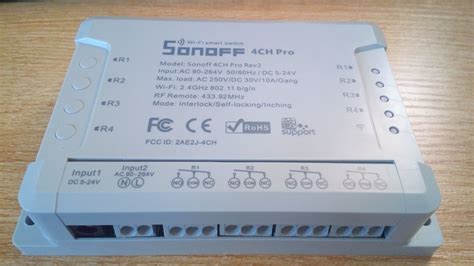 Sonoff 4CH PRO R2 Scargill S Tech Blog