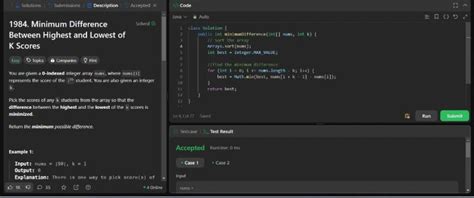 Sayana Khatun On Linkedin Day 60 Of My 100 Day Dsa Challenge Minimum Difference Between