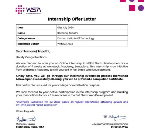 Ramanuj Tripathi On Linkedin Mernstack Internship Fullstackdevelopment Excitingtimes