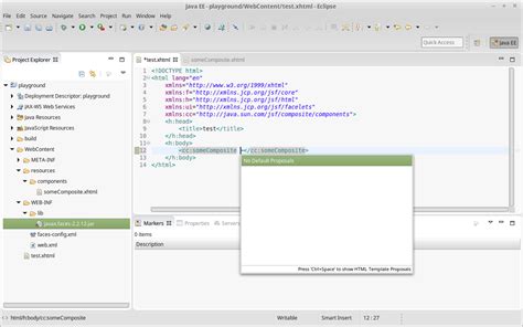 Jsf Properties Of New Tags Using Composite Component Are Not