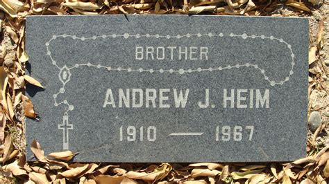 andrew jacob heim jr 1910 1967 find a grave memorial