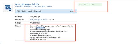 Aem Tool Create A Package Using A List Of Paths Aem Best Practices