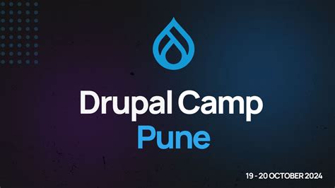 Sushil Hanwate On Linkedin Drupalcamppune2024 Drupal Pune Techconference
