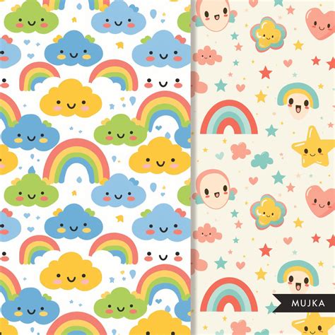 Cute Rainbow Patterns For Backgrounds