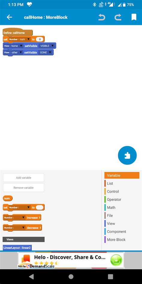 How To Make Bottom Navigation Bar In Sketchware Android Sketchware