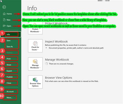 Overview Of The Excel User Interface Santexceltutorial