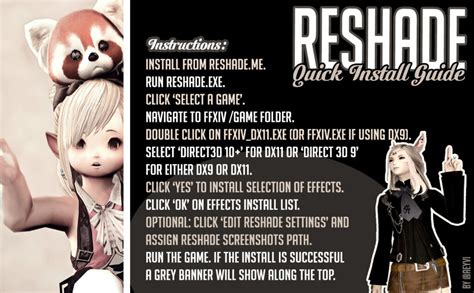ReShade Install Guide Aeyvi
