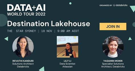 Morgan Bryan On Linkedin Sydney Data Ai Summit 2022 Databricks