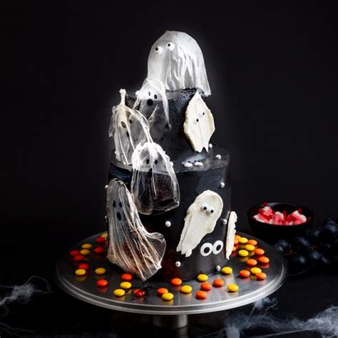 Boo Tiful Ghost Cake And Other Chefclub Us Recipes Original Chefclub Tv