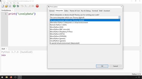 thonny python pandas a matplotlib za 5 minut lovelydata cz