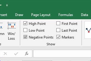 How To Format Line Sparklines ExcelNotes