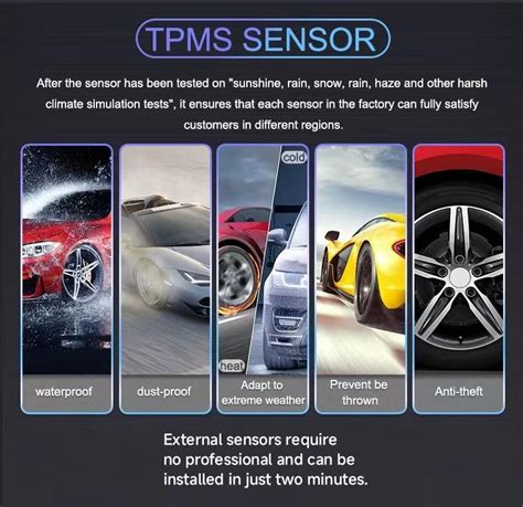 B Qtech Tire Pressure Monitoring System RV Solar Wireless TPMS For Trailer Travel Motorhome 0