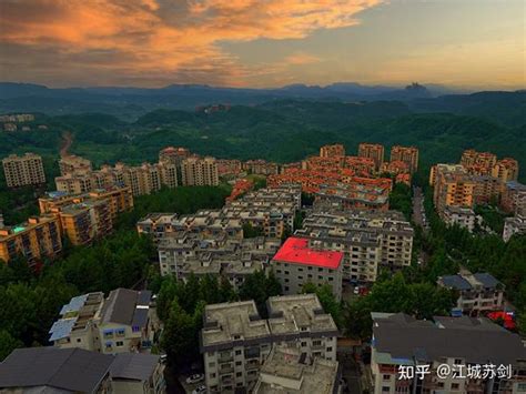 俯瞰恩施利川市苏马荡城区 知乎