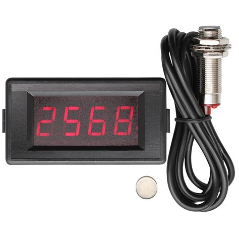 Digiten Dc V Digital Red Led Counter Meter Up Desertcart Bahamas