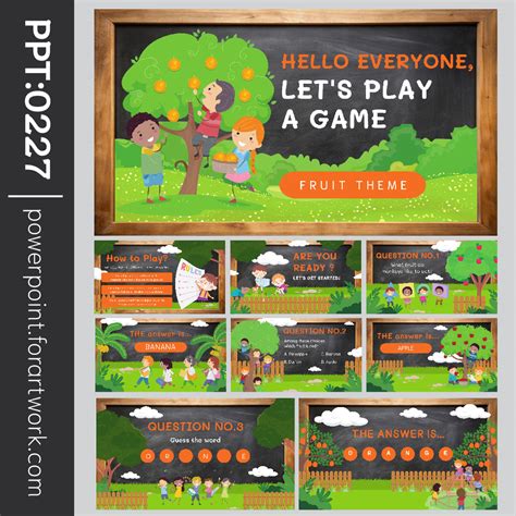 เทมเพลต Powerpoint พื้นหลังกระดานดำ การ์ตูน สำหรับสื่อการสอนภาษาอังกฤษ ประถมศึกษา ระดับ ป 2 และ