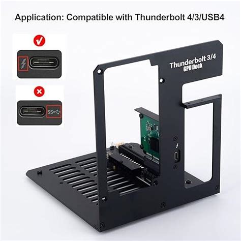 Mini Egpu Enclosure Compatible With Thunderbolt 34external Gpu Dock