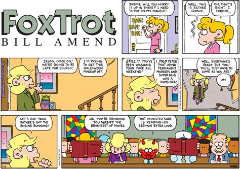 From The Foxtrot Archives Halloween Comics Foxtrot Comics By Bill