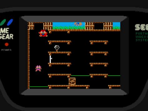 Mappy Game Gear 1991 Sega Does