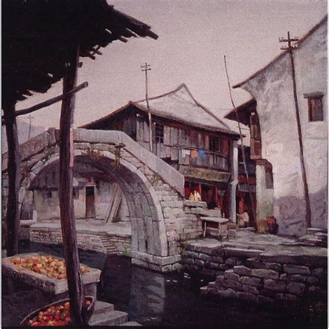 不一樣的中國風景油畫 每日頭條