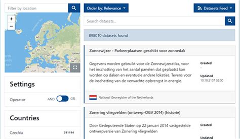 European Data Portal Releases New Version Of The Website Dataeuropaeu