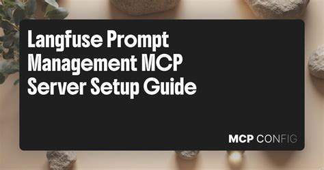 mcp config mcp config