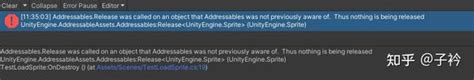 Unity Addressable 在编辑器下释放资源的坑 知乎