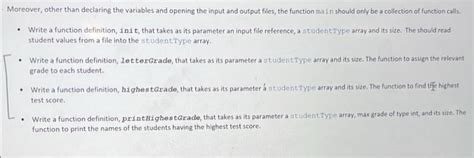Solved Structs C Please Help Me Get The Correct Code And