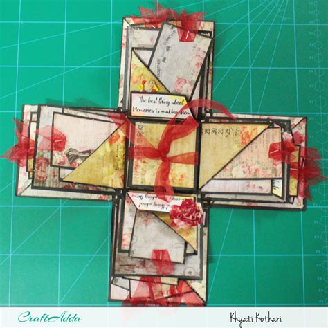 How To Make Your Own Explosion Box Khyati Kothari DIY