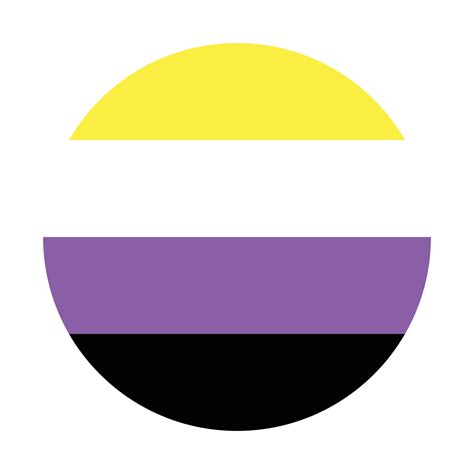 Non Binary Pride Flag Lgbtq Symbol 24100431 Vector Art At Vecteezy