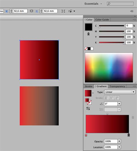 Whats Causing My Gradient Problems In Illustrator Graphic Design