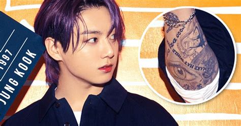 5 More Of Bts Jungkooks Tattoos And What They Might Mean Koreaboo